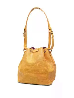 LOUIS VUITTON Epi Petit Noe Bucket Bag - Yellow