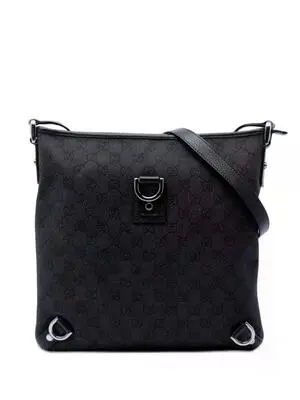 Gucci Gg Monogram Abbey D Ring Crossbody Bag