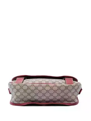 Gucci Gg Supreme Web Crossbody Bag