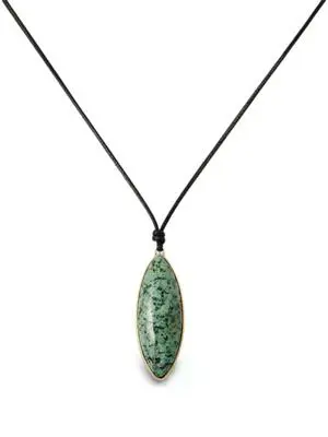 JENNIFER FISHER Dagger Pendant Necklace - Green