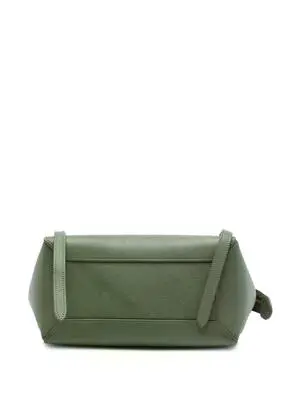 Celine Micro Grained Calfskin Belt Bag Satchel - Green
