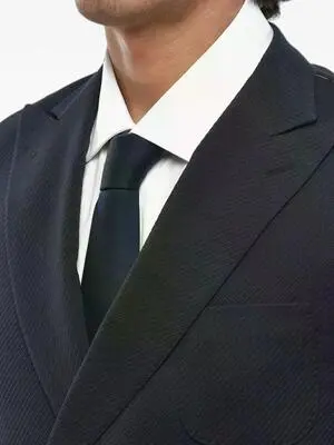 Corneliani Textured Double-breasted Blazer