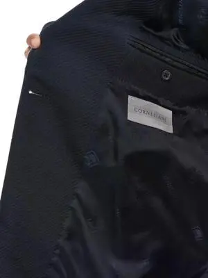 Corneliani Textured Double-breasted Blazer