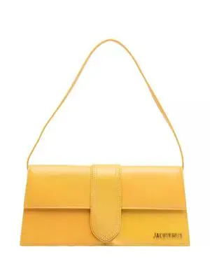 Jacquemus 2010-2026 Leather Le Bambino Long Shoulder Bag - Yellow