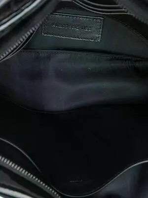Saint Laurent Patent Puffy Pouch Clutch Bag