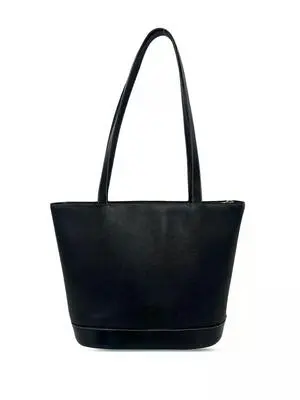 Burberry 1990-2000 Leather Tote Bag