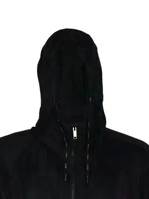 Valentino Garavani Logo-patch Hooded Zip-up Jacket