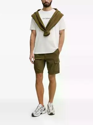 NAPAPIJRI Logo-embroidered Cargo Shorts - Green