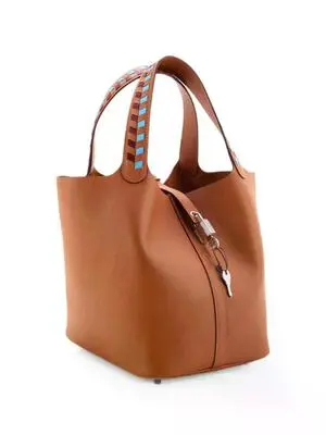Hermès Picotin Lock Bag Tressage Epsom Mm Tote Bag