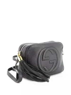 Gucci Soho Disco Leather Small Crossbody Bag - Black