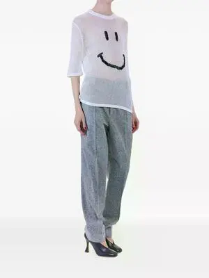 Moschino Smiley Mesh T-shirt