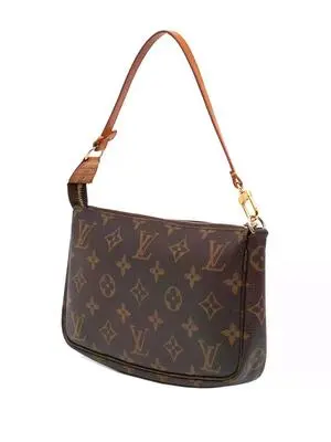 LOUIS VUITTON 2003 Monogram Pochette Accessoires Shoulder Bag