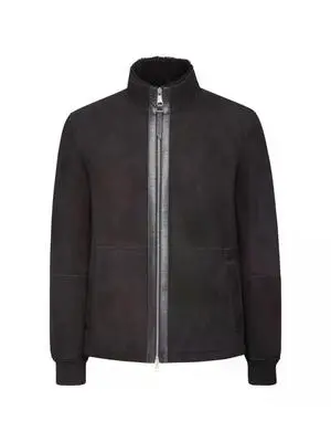 BILLIONAIRE Shearling Jacket - Black