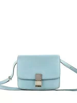 Celine 2016 Small Calfskin Classic Box Crossbody Bag - Blue