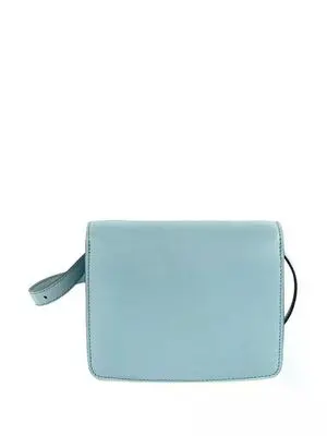 Celine Small Calfskin Classic Box Crossbody Bag - Blue