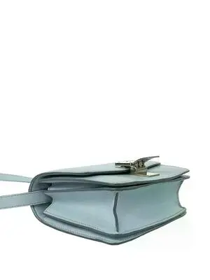 Celine Small Calfskin Classic Box Crossbody Bag - Blue