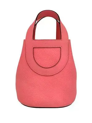 Hermès 2015-2026 Clemence And Swift In The Loop 18 Handbag - Pink