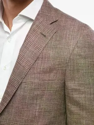 Corneliani District Check Blazer
