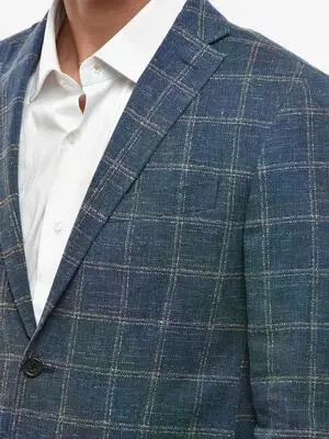 Corneliani Checked Single-breasted Blazer