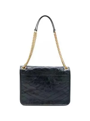 Saint Laurent Niki Medium Bag In Vintage Leather