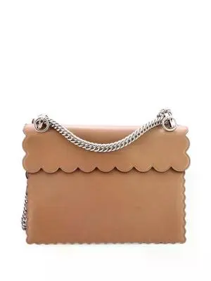 Fendi Kan I Bag Leather Medium Shoulder Bag