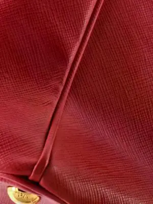 Prada Double Zip Lux Saffiano Leather Tote Bag - Pink