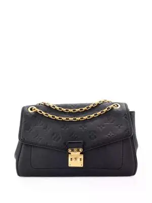 LOUIS VUITTON Saint Germain Handbag Monogram Empreinte Leather Pm Shoulder Bag - Black