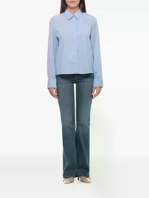 EMME Rhinestone Embellished Long-sleeve Shirt