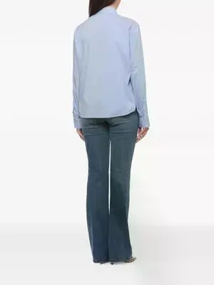 EMME Rhinestone Embellished Long-sleeve Shirt