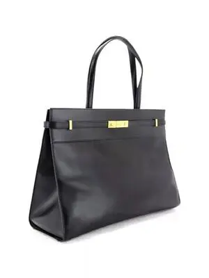 Saint Laurent Manhattan Leather Medium Tote Bag