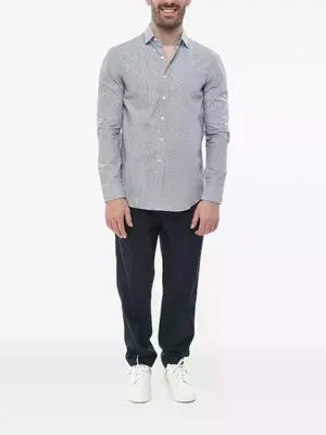 SALVATORE PICCOLO Long-sleeved Striped Shirt