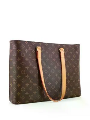 LOUIS VUITTON Luco Handbag Monogram Canvas Tote Bag