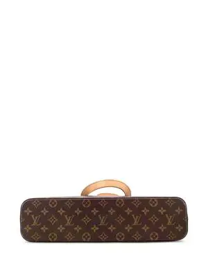 LOUIS VUITTON Luco Handbag Monogram Canvas Tote Bag - Black