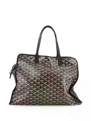 Goyard Hardy Pet Carrier Coated Canvas Pm Tote Bag