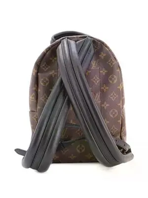 LOUIS VUITTON Palm Springs Reverse Monogram Canvas Pm Backpack - Black