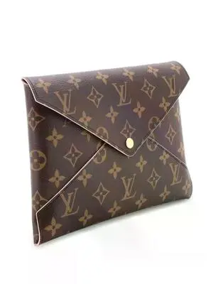LOUIS VUITTON Kirigami Pochette Set Monogram Canvas Clutch Bag - Brown