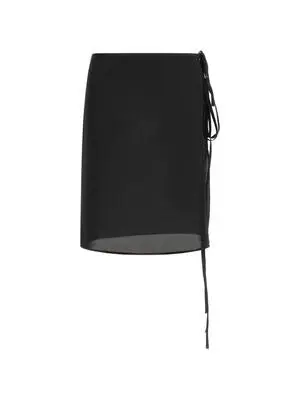 MISENITHE Jude Wrap Mini Skirt