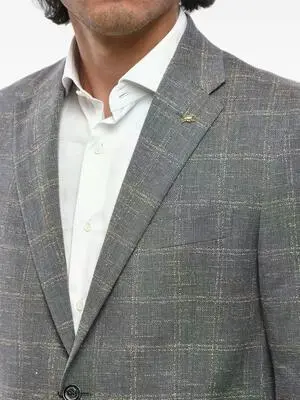 Corneliani Checked Single-breasted Blazer
