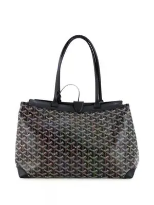 Goyard Bellechasse Bag Coated Canvas Pm Tote Bag - Black