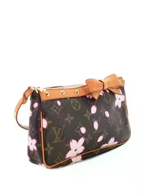 LOUIS VUITTON Monogram Pochette Pochette Accessories Limited Edition Cherry Blossom Clutch Bag