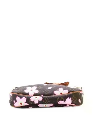 LOUIS VUITTON Monogram Pochette Pochette Accessories Limited Edition Cherry Blossom Clutch Bag