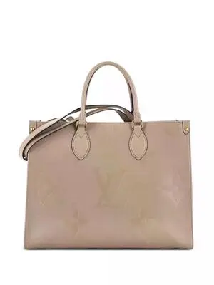 LOUIS VUITTON Onthego Monogram Empreinte Giant Mm Tote Bag - Neutrals