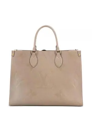 LOUIS VUITTON Onthego Monogram Empreinte Giant Mm Tote Bag - Neutrals