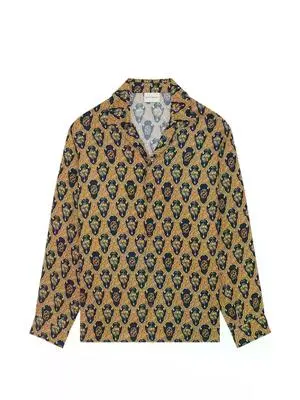Drole De Monsieur Baroque Grapes-print Shirt