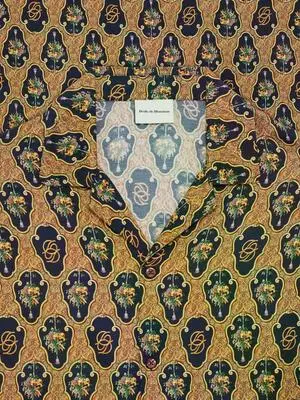 Drole De Monsieur Baroque Grapes-print Shirt