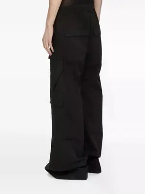 Rick Owens Drawstring-waist Cargo Pants - Black