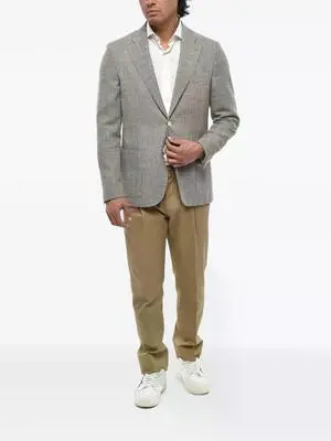 Corneliani Pin-detail Houndstooth Blazer