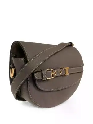 TOD'S T Timeless Crossbody Bag In Leather Mini - Grey
