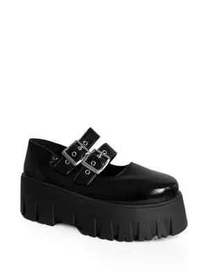 ALTERCORE Skarde Buckle-fastening Platform Pumps