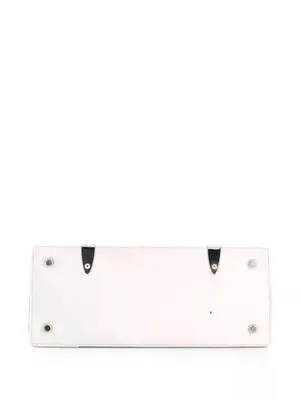 Goyard Saigon Top Handle Bag In Coated Canvas And Leather